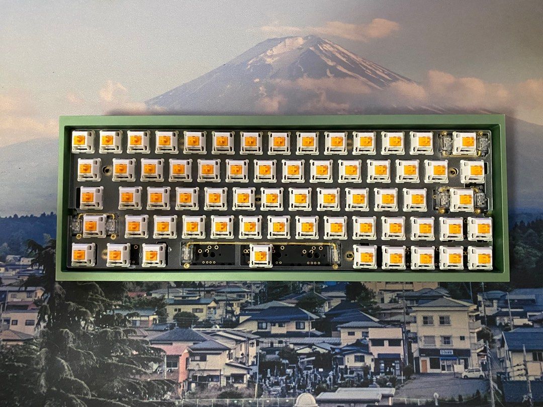 Olive Green Tofu60 Keyboard, Computers & Tech, Parts & Accessories ...