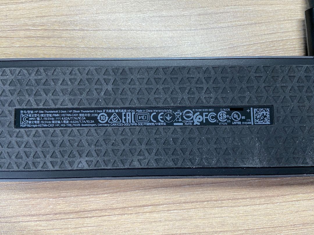 Original HP ZBook W Thunderbolt Dock Computers Tech Laptops Notebooks On Carousell