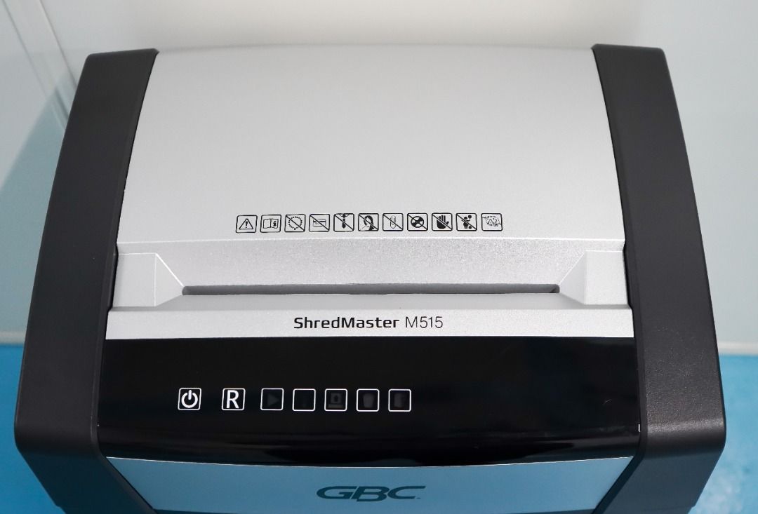 GBC Micro Cut Shredder ShredMaster M515 Professional Shredder ...