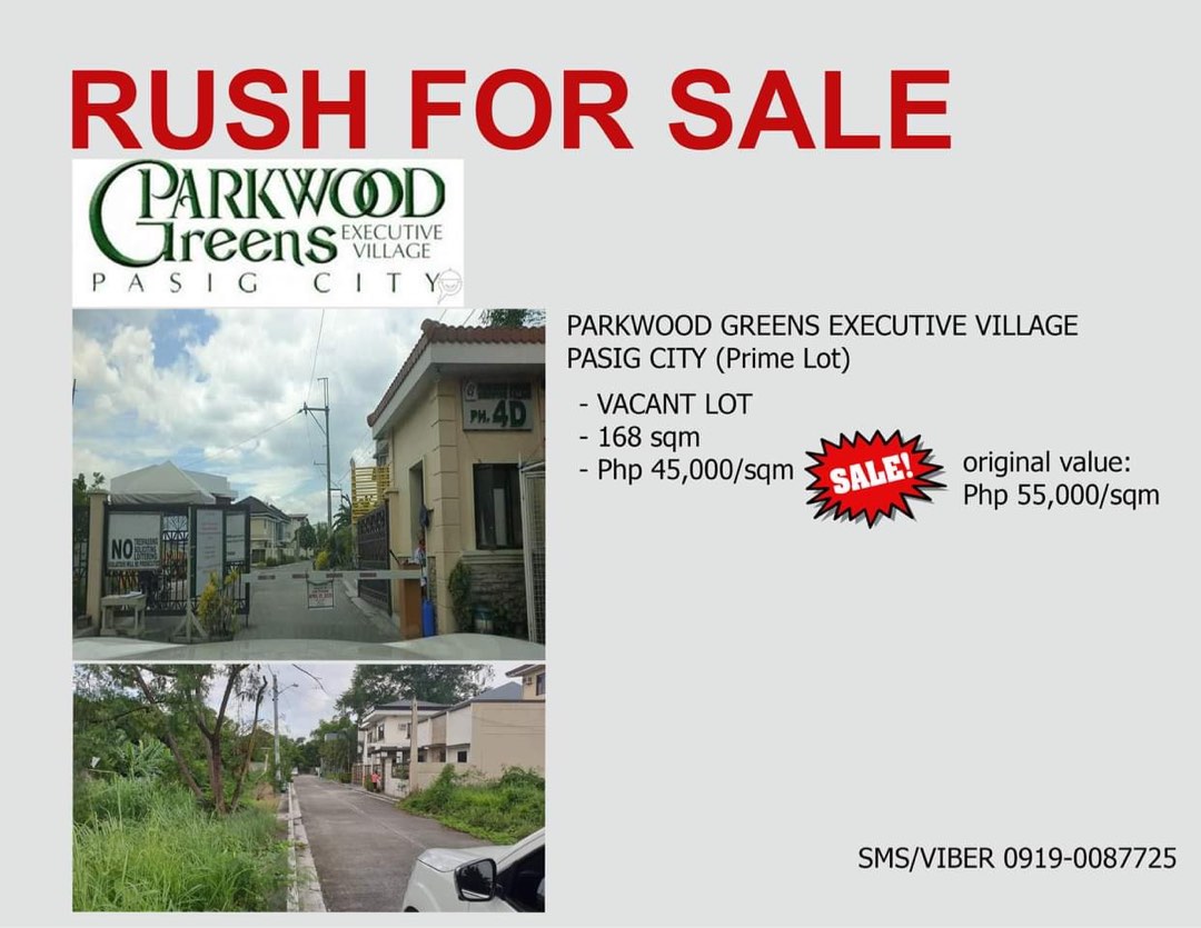 Parkwood Greens Executive Village Pasig on Carousell