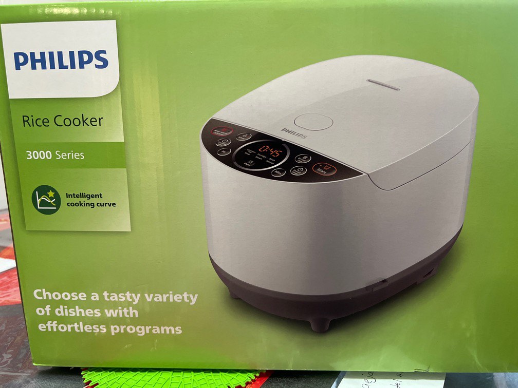 Philips Rice Cooker 3000 series, TV & Home Appliances, Kitchen ...