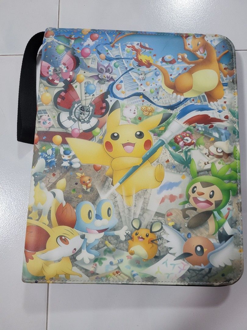Pikachu Zip 9 Pocket Ring Binder, Hobbies & Toys, Toys & Games on Carousell