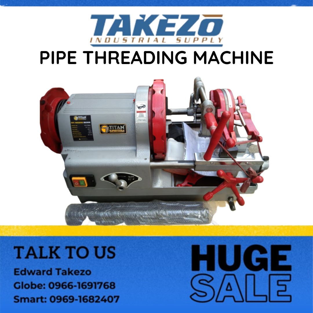 Pipe Threading Machine, Commercial & Industrial, Industrial Equipment ...