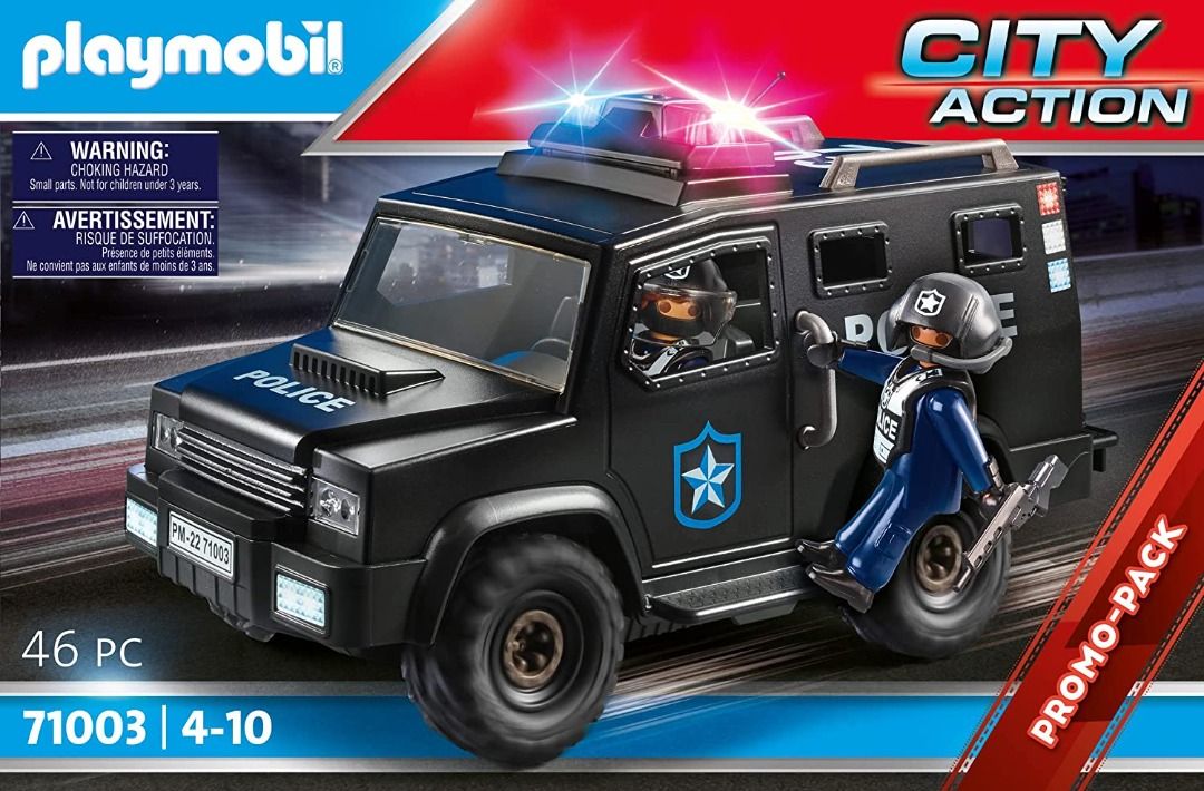 Playmobil 71003 Tactical Unit Vehicle, Hobbies & Toys, Toys & Games on ...
