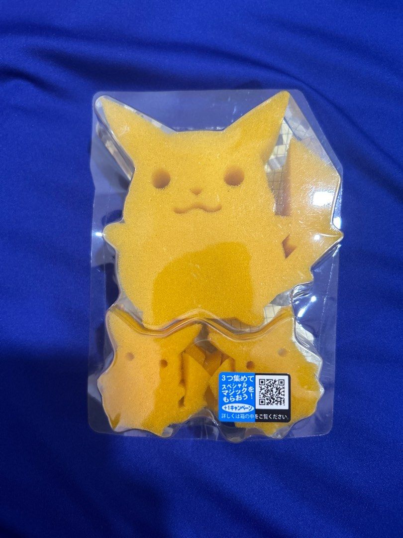 Pokemon Pikachu Magic Sponge Hyper Magic Collection, Hobbies & Toys ...