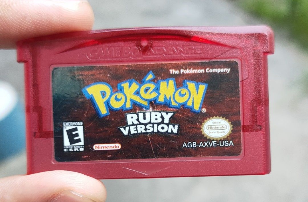 Pokemon Ruby, Video Gaming, Video Games, Nintendo on Carousell