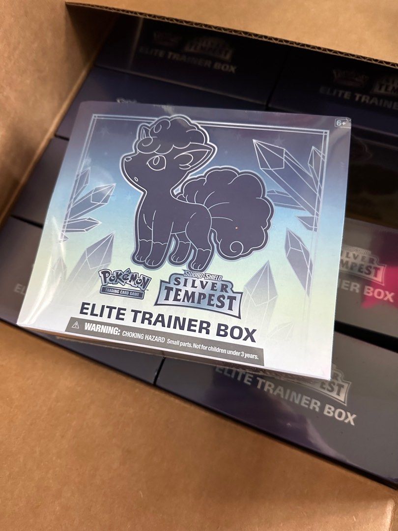 Pokemon TCG Silver Tempest Elite Trainer Box ETB, Hobbies & Toys, Toys ...