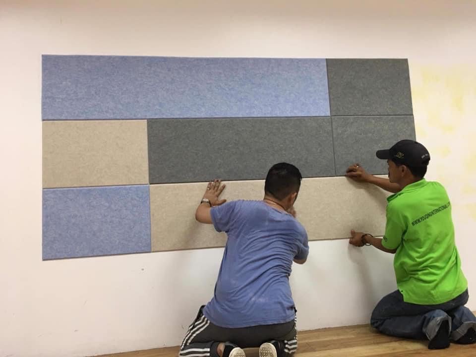 Polyester Board Acoustic Panel Commercial And Industrial Construction