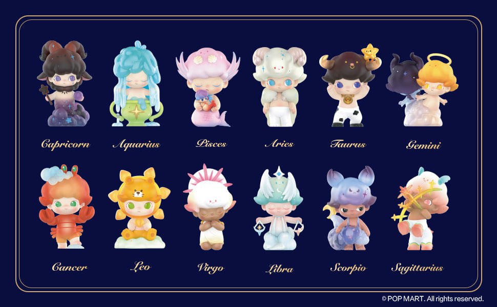 POP MART Dimoo Zodiac Series, Hobbies & Toys, Toys & Games on Carousell