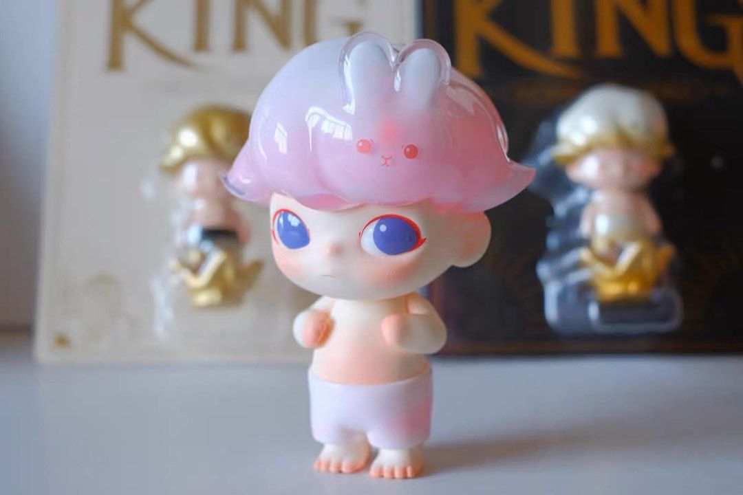 Popmart Dimoo Limited Edition Rare Sakura Jelly & Coffee Panacotta ...