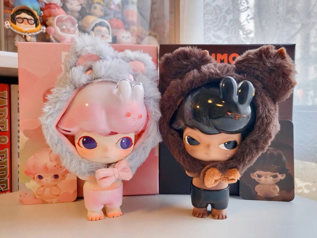 Popmart Dimoo Limited Edition Rare Sakura Jelly & Coffee Panacotta ...