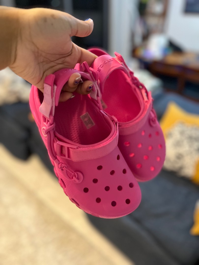 Post Malone x Crocs Duet Max Clog, limited edition, Electric PINK ...
