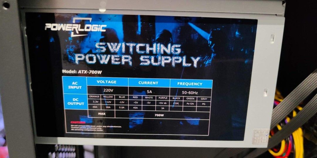 Powerlogic G1603 ATX PC Case with 700w PSU, Computers & Tech, Parts ...