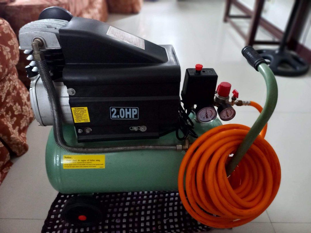 PowerStar Air Compressor 2HP 24Liter, Commercial & Industrial ...
