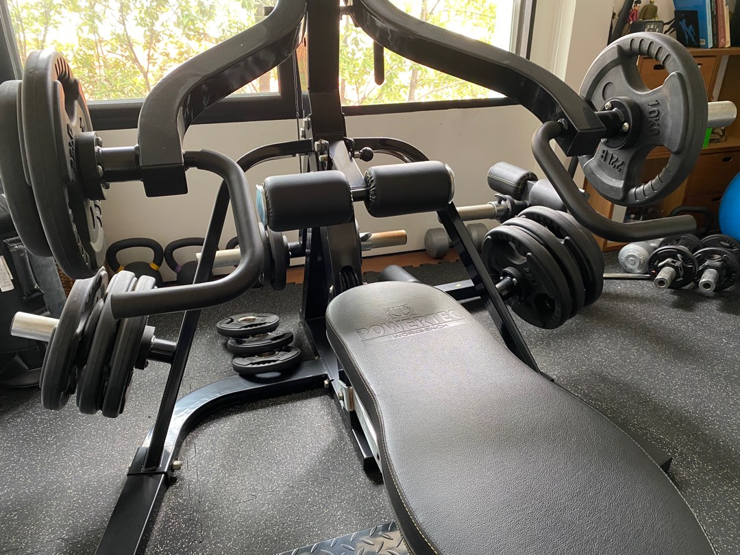 Powertec Levergym, Sports Equipment, Exercise & Fitness, Weights ...