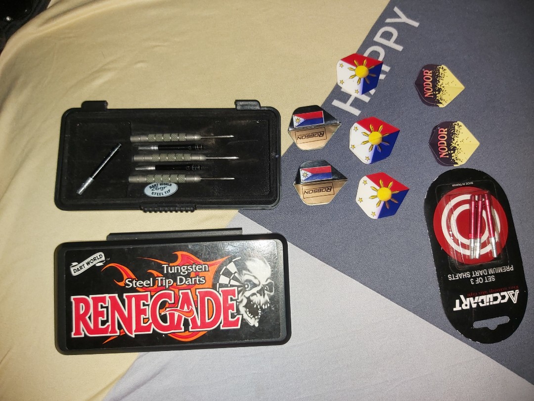 PRELOVED TUNGSTEN DARTS PIN SET on Carousell