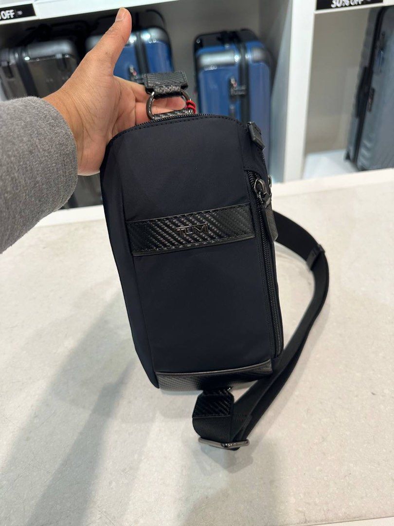 (PREORDER) TUMI SCOTT COMPACT SLING, Men's Fashion, Bags, Sling Bags on ...