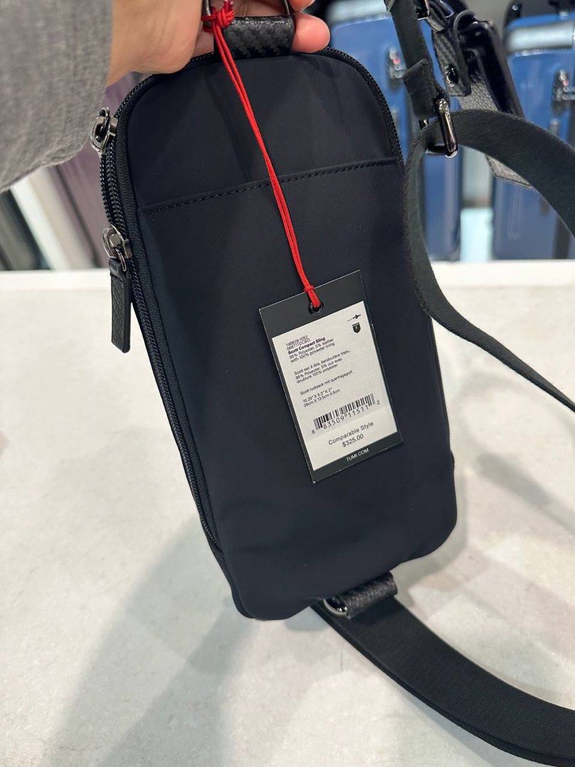 (PREORDER) TUMI SCOTT COMPACT SLING, Men's Fashion, Bags, Sling Bags on ...