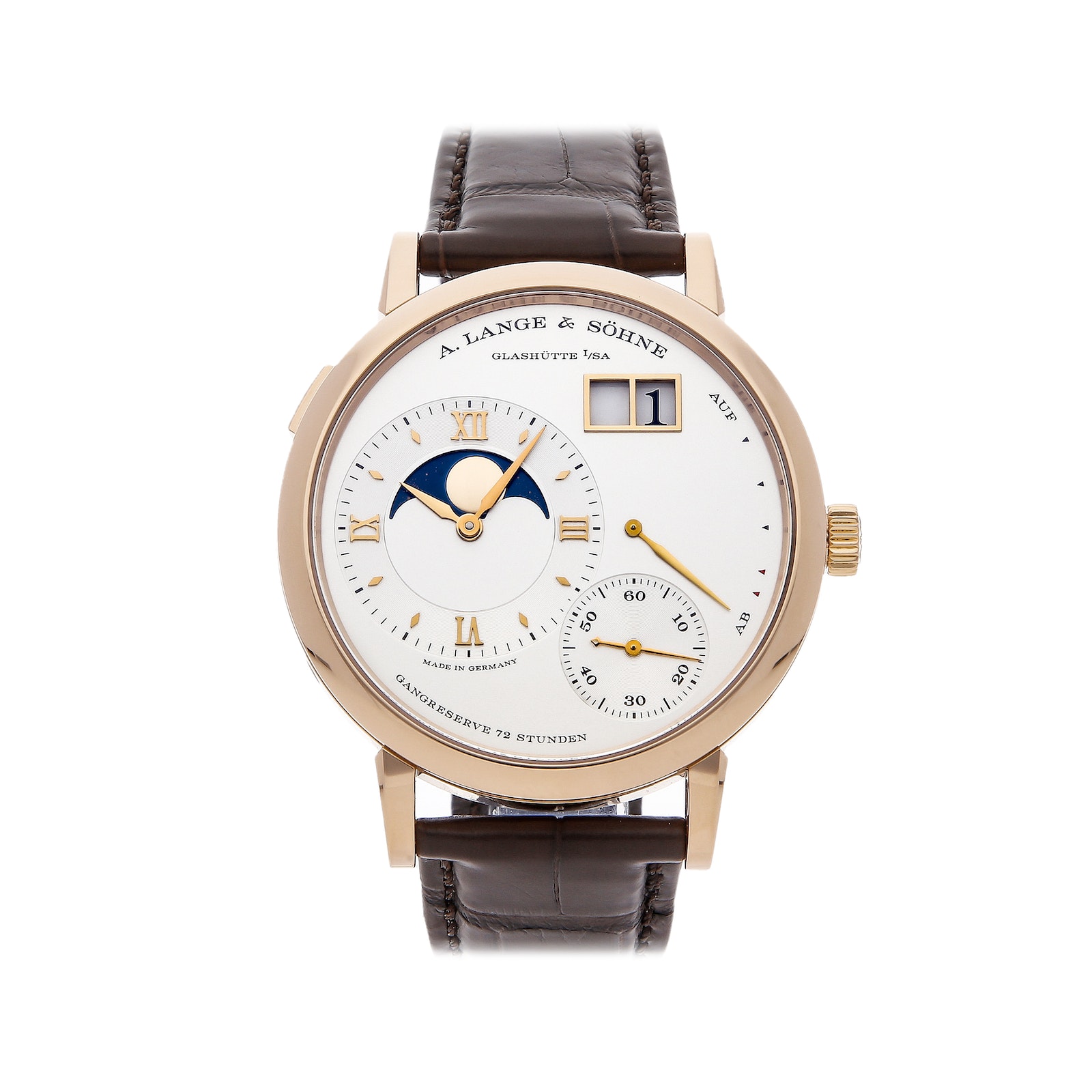Pre-Owned A. Lange Shne Grande Lange 1 Moon Phase 139.032, Luxury ...