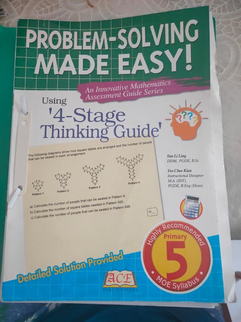 Problem solving p5, Hobbies & Toys, Books & Magazines, Assessment Books on Carousell