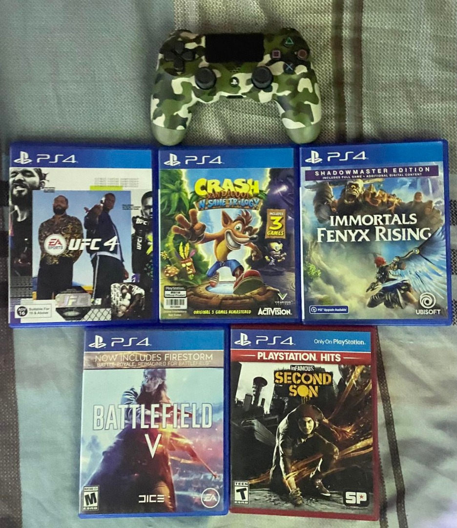 PS4 Games and Controller, Video Gaming, Video Games, PlayStation on ...