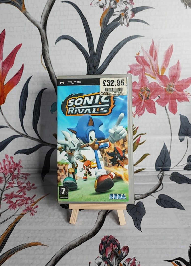 PSP Case and Manual Only Sonic Rivals, Video Gaming, Video Games ...