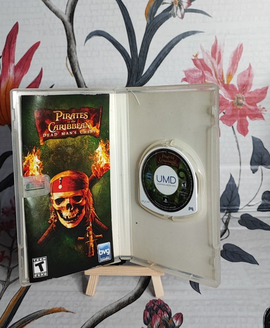 PSP UMD Games Pirates of the Caribbean Dead Man's Chest, Video Gaming ...