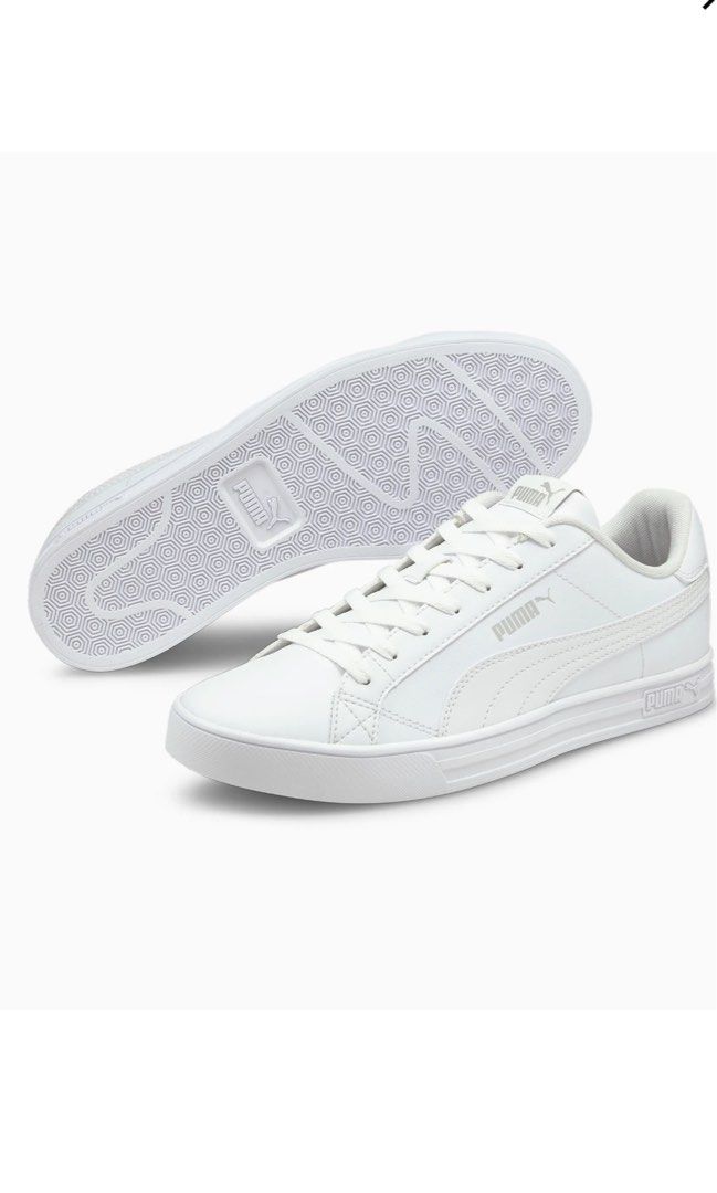 Puma Smash Vulcanised V3 Low Trainers, Women's Fashion, Footwear ...