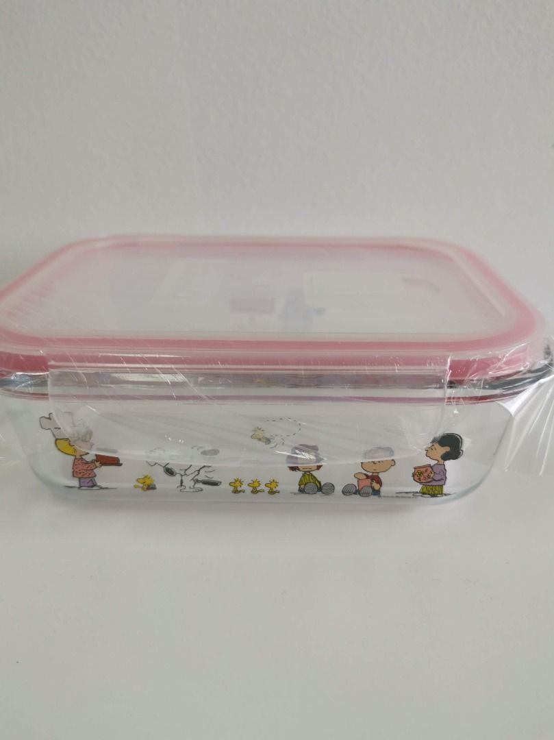 Pyrex x Peanuts (Snoopy) Limited Edition Glass Storage Container with ...