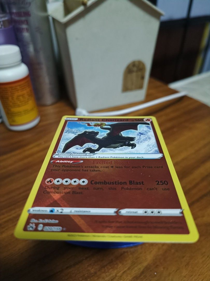 Radiant charizard 020/159, Hobbies & Toys, Toys & Games on Carousell