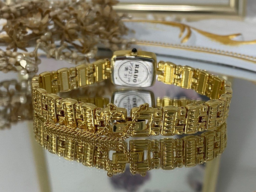 RADO Vintage Watch Ladies Gold Classic, Luxury, Watches on Carousell