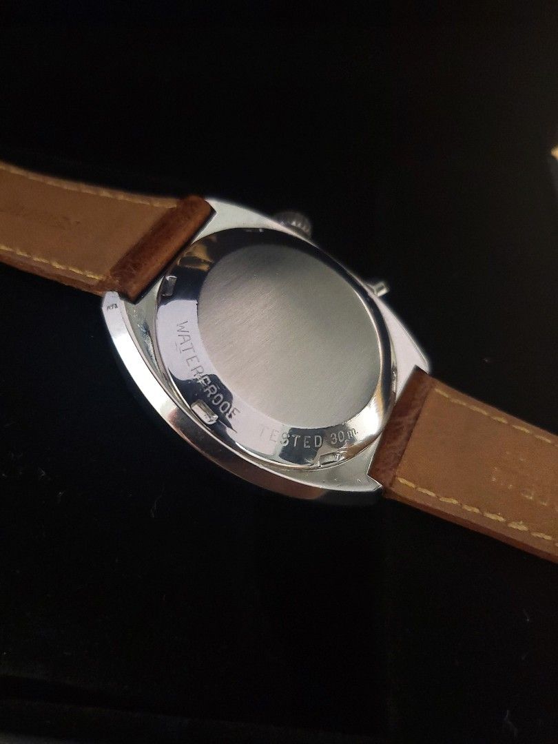 [Rare] 60s Vintage Omega Chronostop Diver 35mm Oliver Green Dial ...
