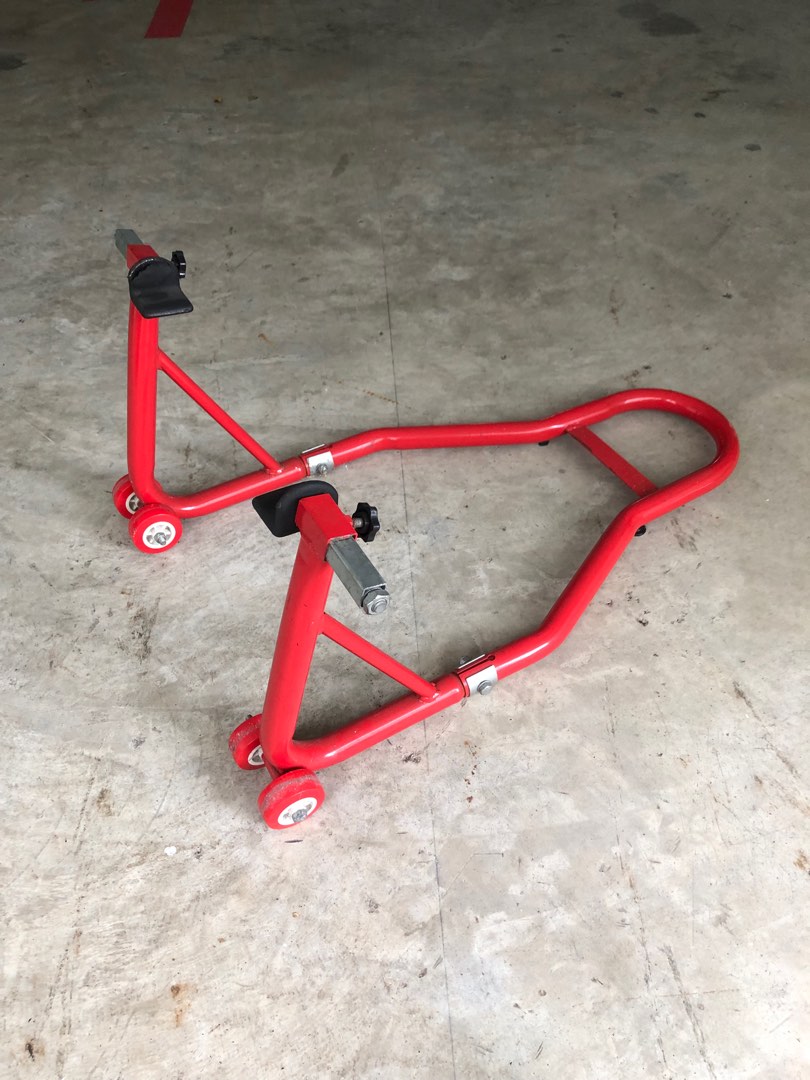 Rear paddock stand, Motorcycles, Motorcycle Accessories on Carousell