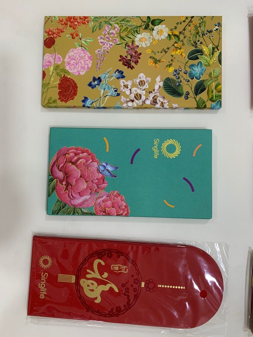 Red Packets Ang Pao Collection- Set A, Hobbies & Toys, Memorabilia ...