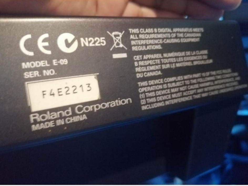 Roland E09 Piano Arranger, Hobbies & Toys, Music & Media, Musical ...