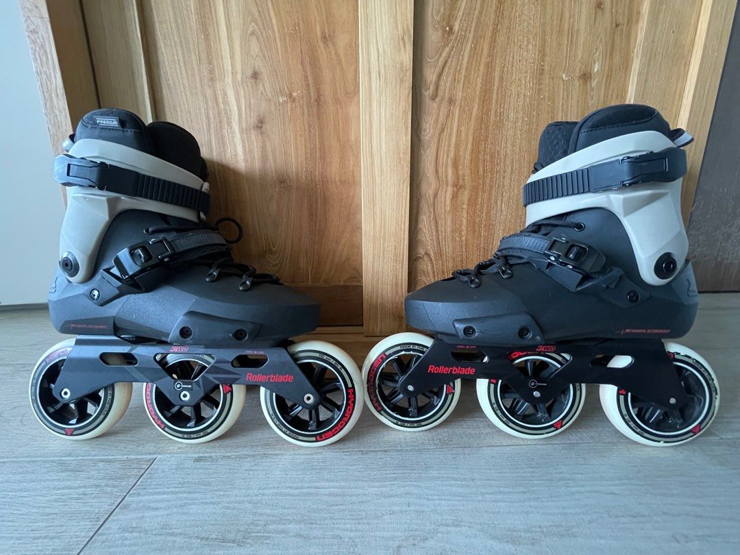 Rollerblades Twister Edge 110 3WD Black/Sand US 8, Sports Equipment ...