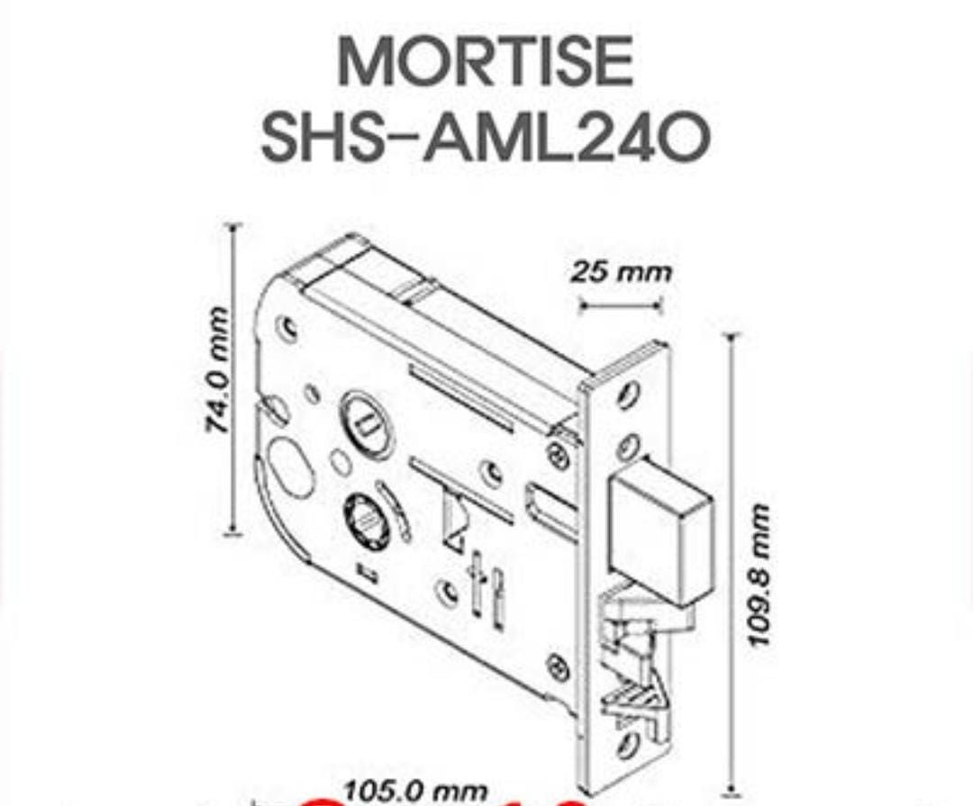 Samsung Smart Lock Mortise - SHS-AML240, Furniture & Home Living ...