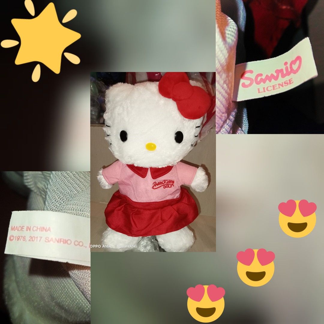 SANRIO LICENSE| HELLO KITTY PUPPET PLUSH : RARE TYPE on Carousell