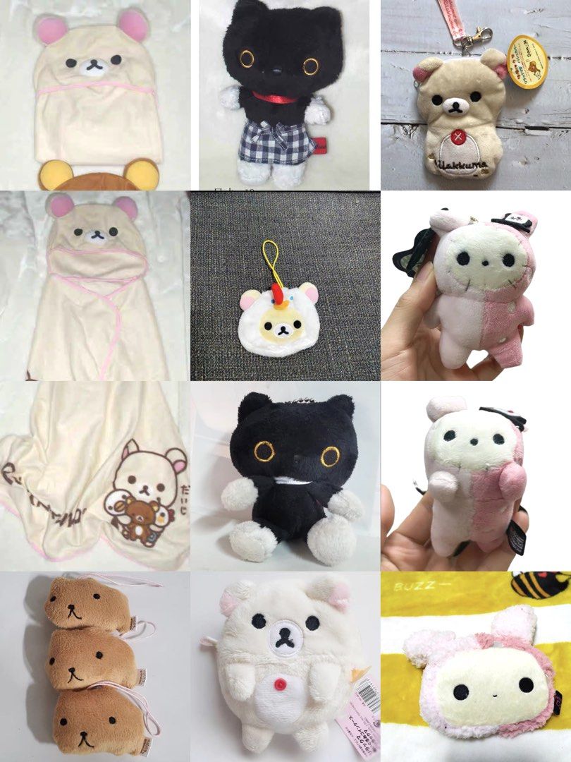 San-X Characters (Korilakkuma Rilakkuma, Sentimental Circus Shappo ...