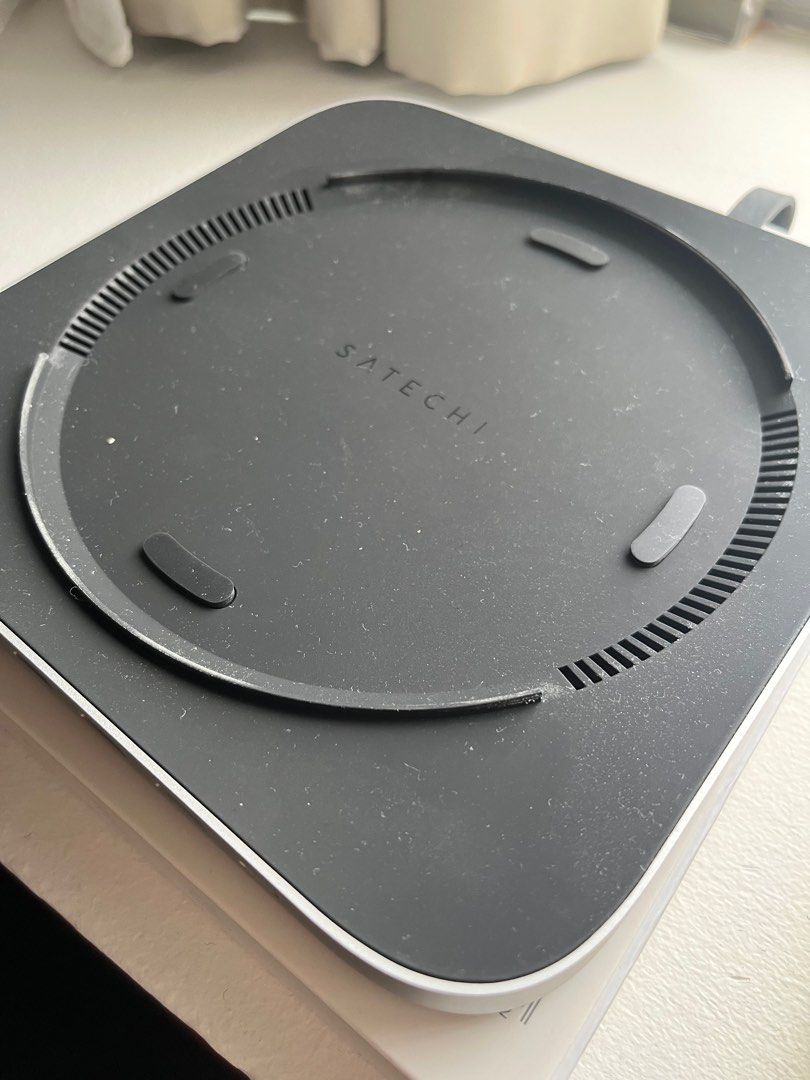 Satechi Mac mini base stand no hard disk enclosure extra ports usb c ...