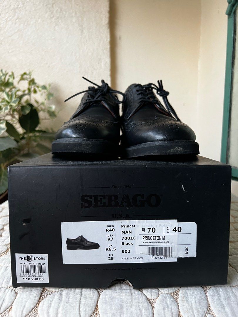 Sebago Princeton Leather Polaris, Men's Fashion, Footwear, Casual Shoes ...