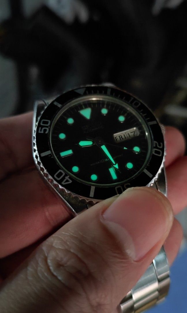Seiko SKX023 submariner, Men's Fashion, Watches & Accessories, Watches ...