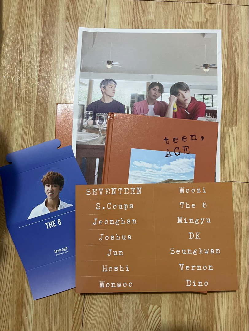 Seventeen Teenage Orange Album on Carousell