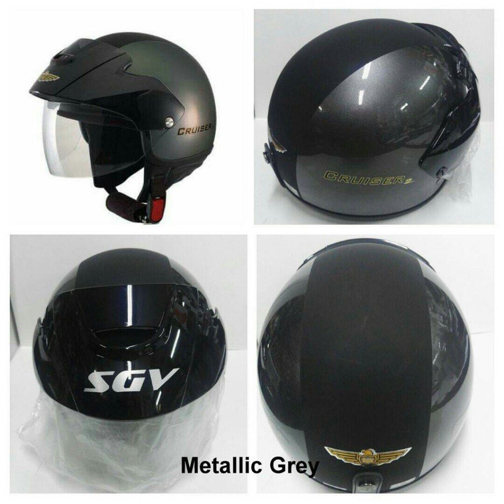 Sgv cruiser helmet, Motorcycles, Motorcycle Accessories on Carousell