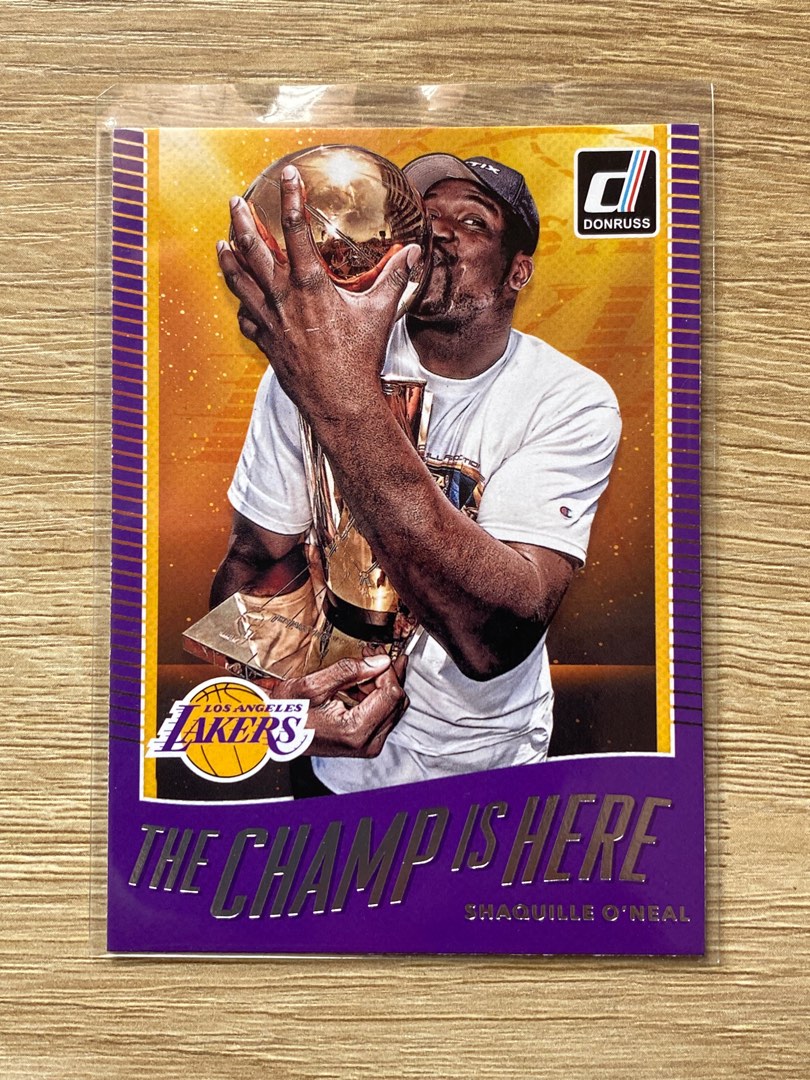 Shaq NBA Card, Hobbies & Toys, Toys & Games on Carousell