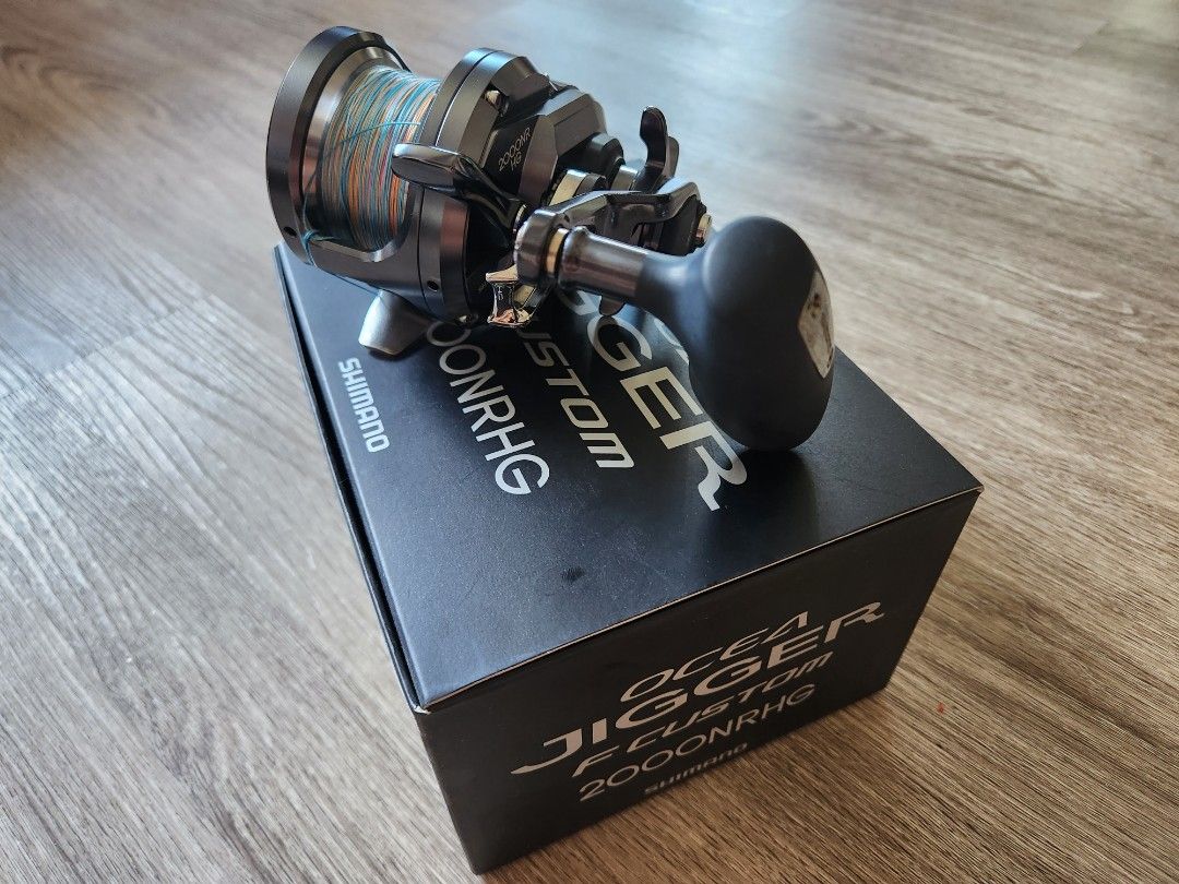 Shimano Ocea jigger 2000NRHG (F Custom), Sports Equipment, Fishing on ...