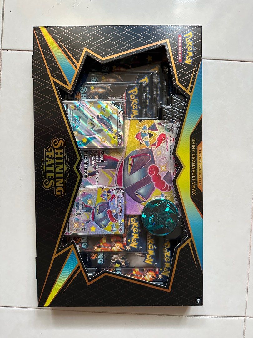 Shining Fates Premium Box Shiny (Crobat/ Dragapult), Hobbies & Toys ...