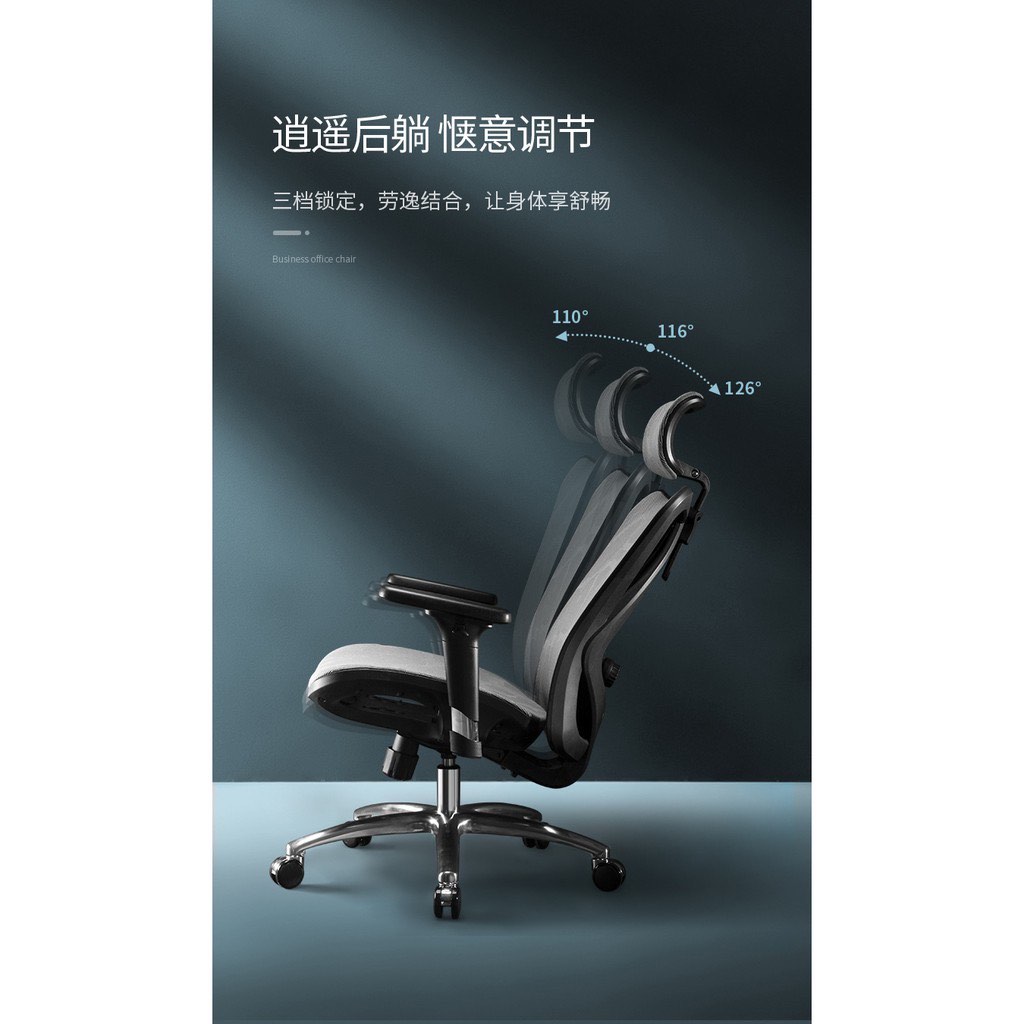 Sihoo Ergonomic Office Chair (Black), Furniture & Home Living ...