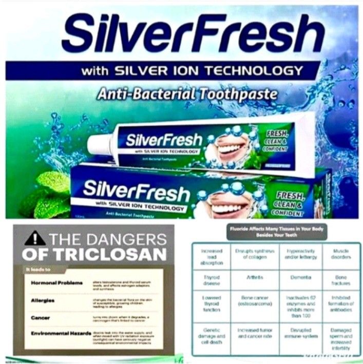 SilverFresh Anti Bacterial Toothpaste on Carousell