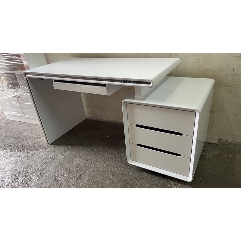 Simple style*White* Study Table/Desk/Storage Office Table *Free install ...